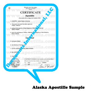 Alaska Apostille - Apostilla.com