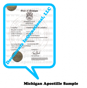 Apostilla de Michigan - Apostilla.com