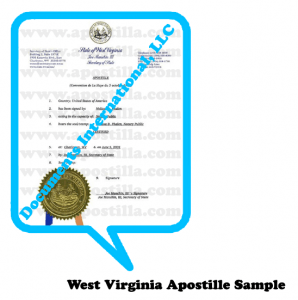 West Virginia Apostille – Apostilla.com